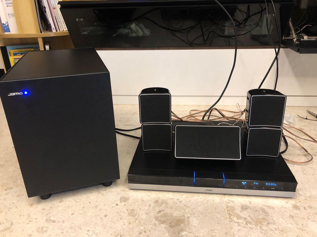 Jamo 5.1 Channel & Receiver, Audio, Soundbars, Speakers & Amplifiers on Carousell