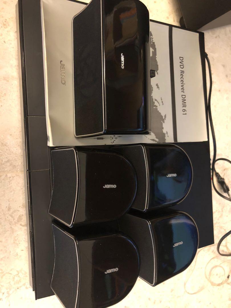 Jamo 5.1 Channel & Receiver, Audio, Soundbars, Speakers & Amplifiers on Carousell