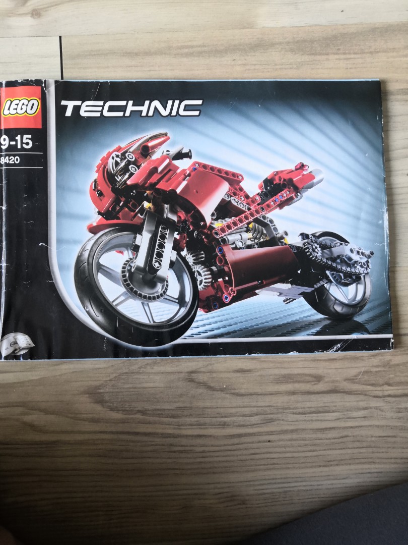 Lego 8420 說明書, 興趣及遊戲, 玩具 & 遊戲類 - Carousell