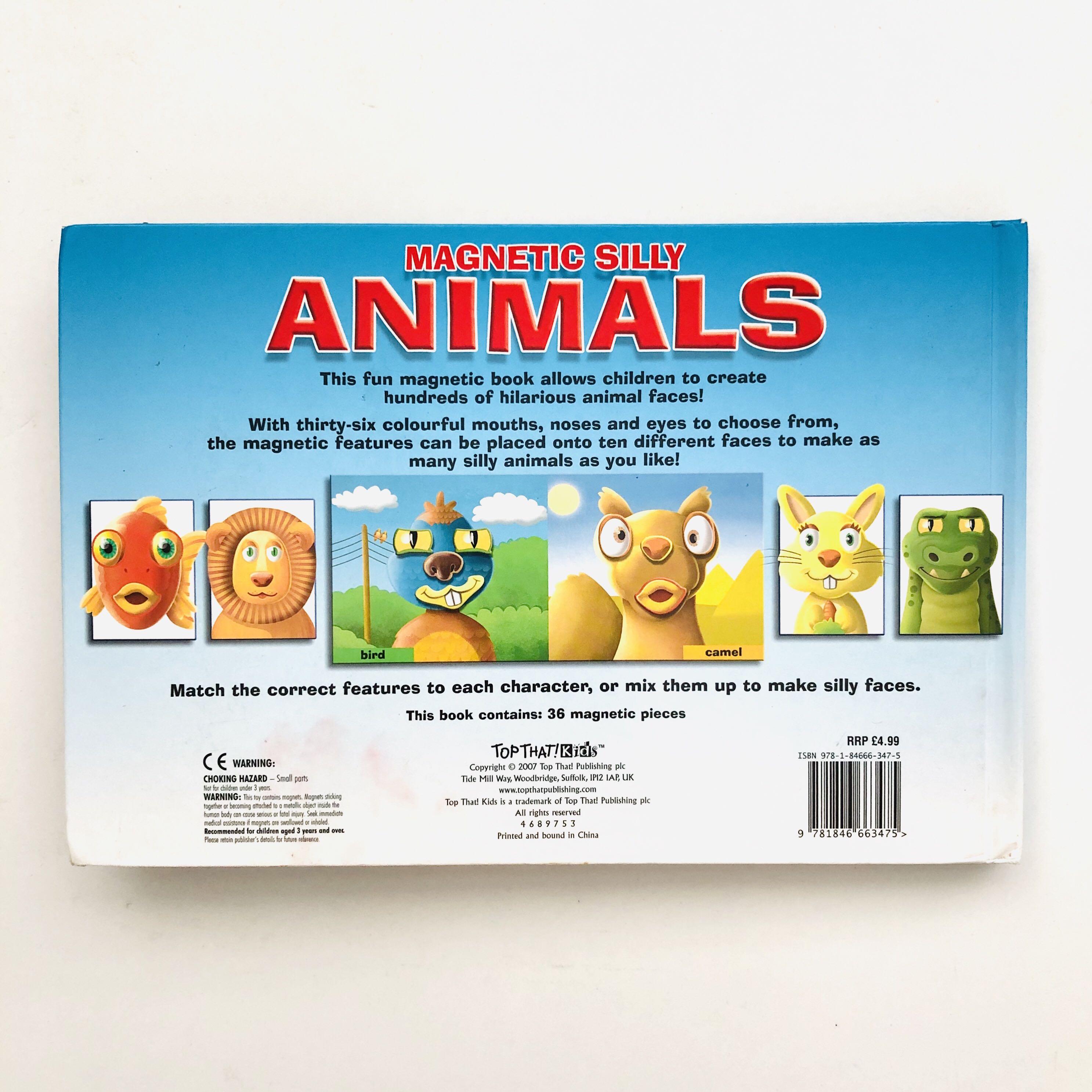 Magnetic Silly Animals Book, Hobbies & Toys, Books & Magazines ...