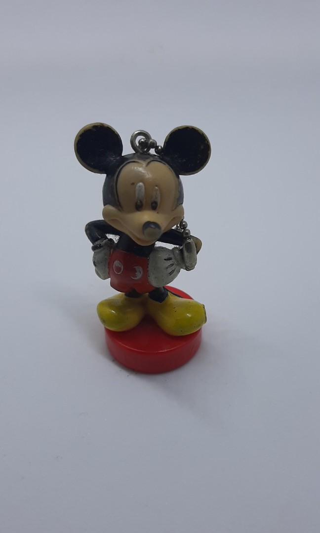 Miniature Mini Mickey Mouse Collectible Mini Figure Charm Toy, Hobbies ...