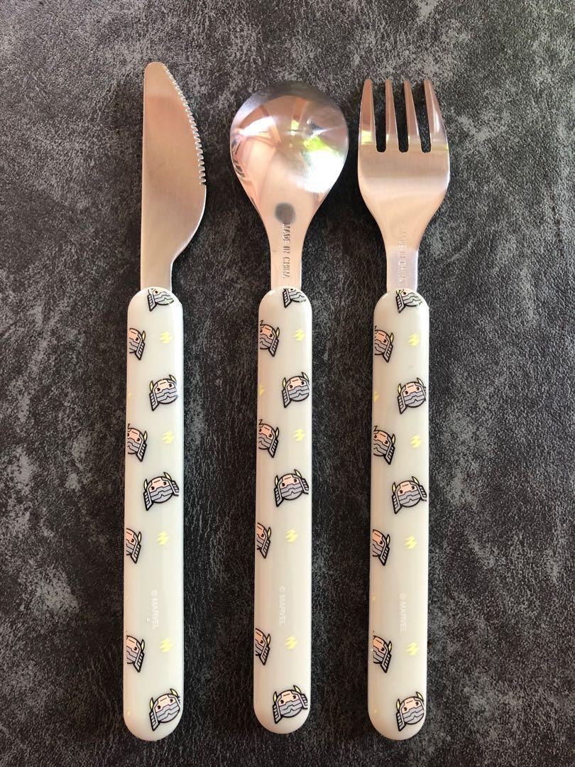 Miniso Marvel Kids Utensils, Food & Drinks, Spice & Seasoning on Carousell