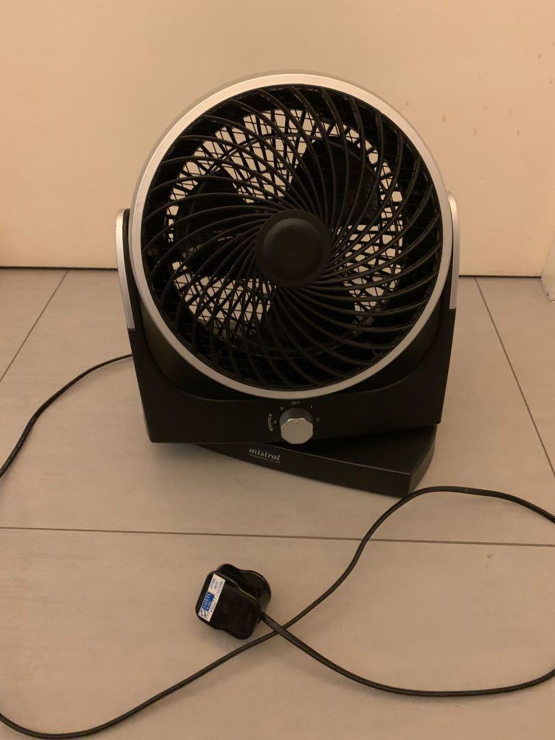 Mistral Desk Fan, Furniture & Home Living, Lighting & Fans, Fans on ...