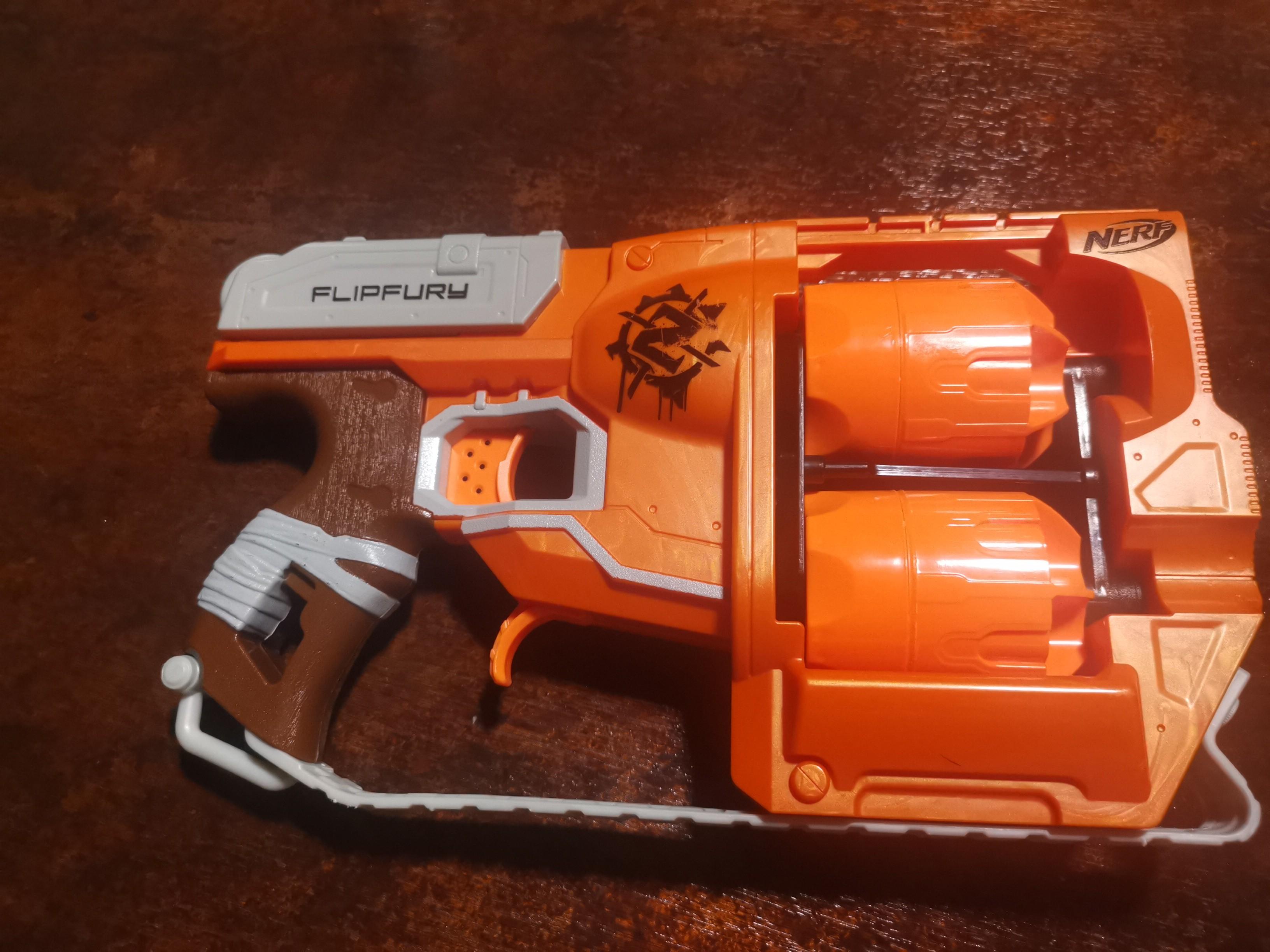 Nerf gun - Flipfury, Hobbies & Toys, Toys & Games on Carousell