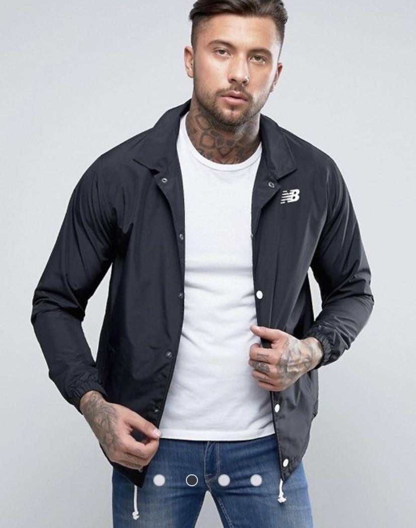 New Balance Coach Jacket, Men's Fashion, Coats, Jackets and Outerwear ...