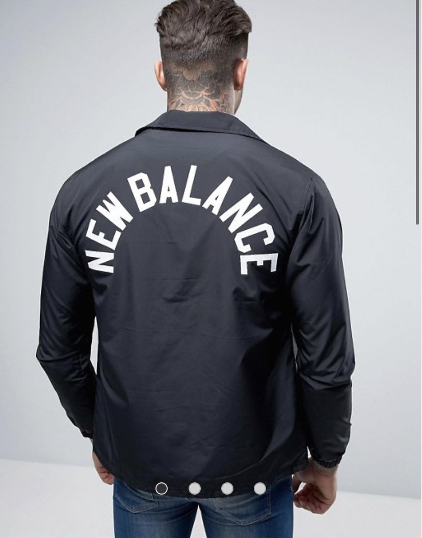 New Balance Coach Jacket, Men's Fashion, Coats, Jackets and Outerwear ...