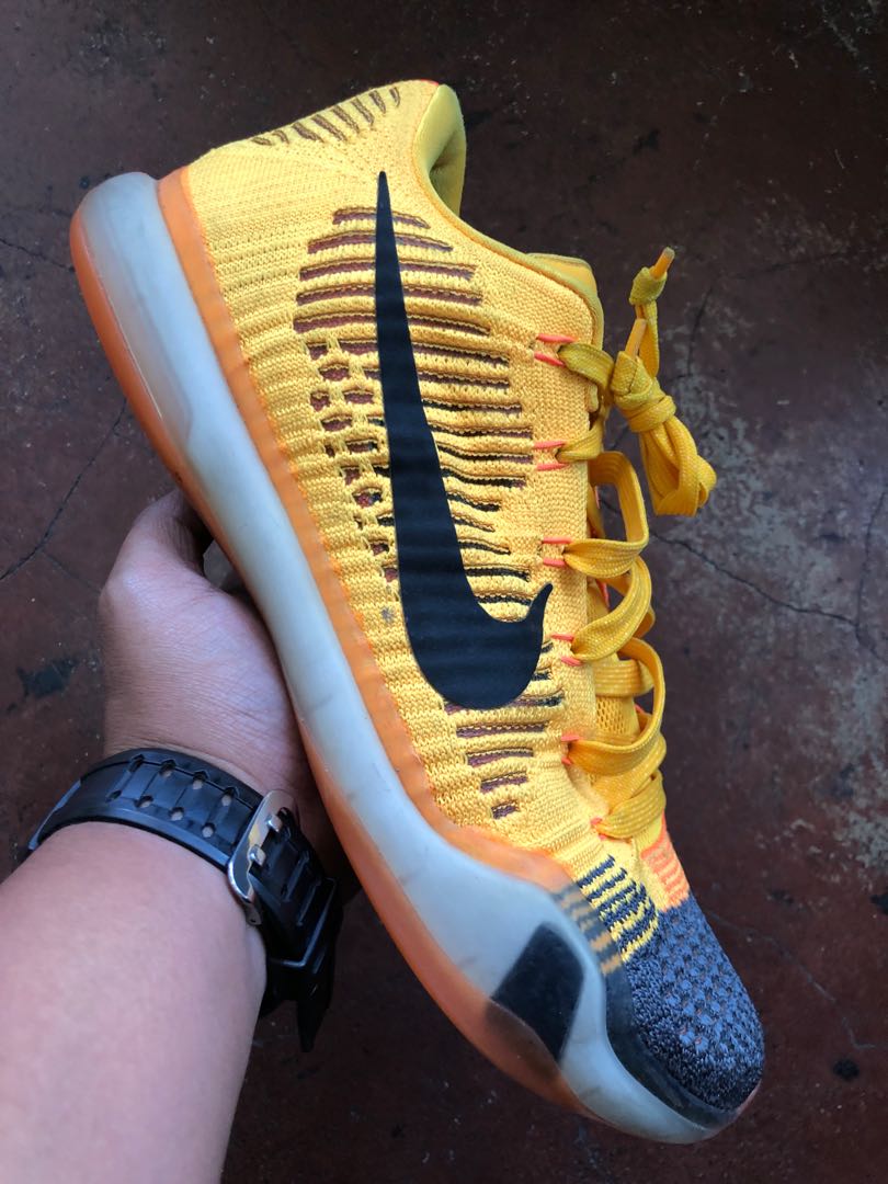 Nike kobe 10 Elite X Chester Rivalry, Men's Fashion, Footwear, Sneakers ...