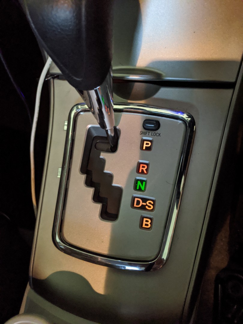 Original Toyota Axio (2007-2012) Accessories Gear Shift Panel Chrome ...