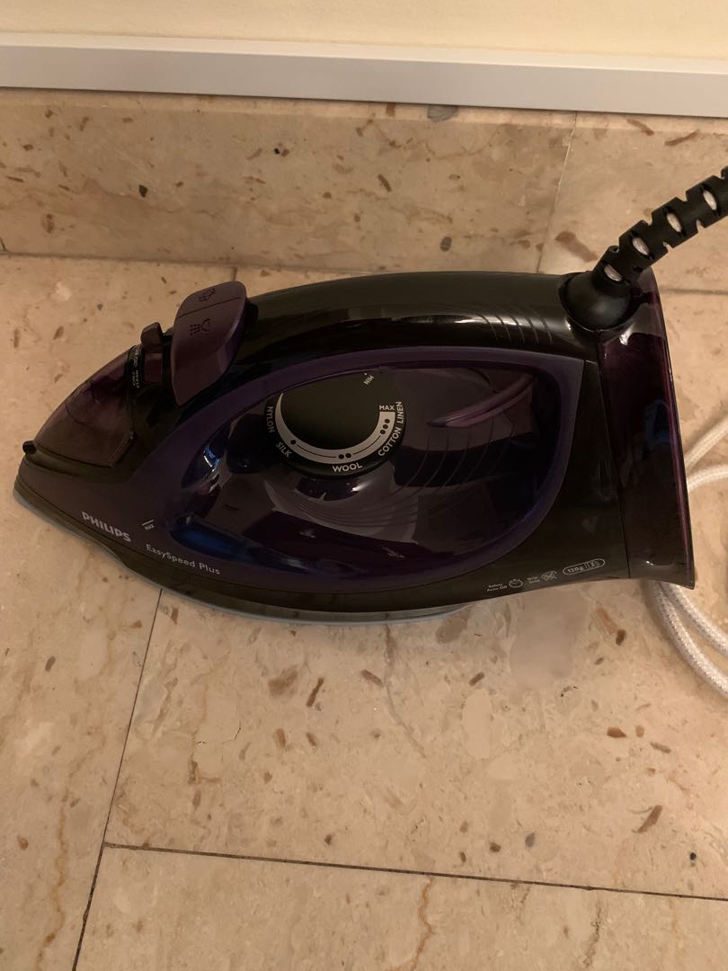 Philips easy steam plus iron, Furniture & Home Living, Cleaning ...