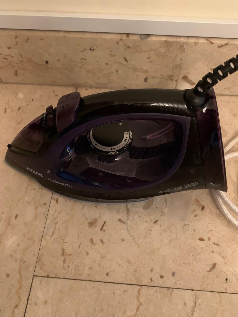 Philips easy steam plus iron, Furniture & Home Living, Cleaning ...
