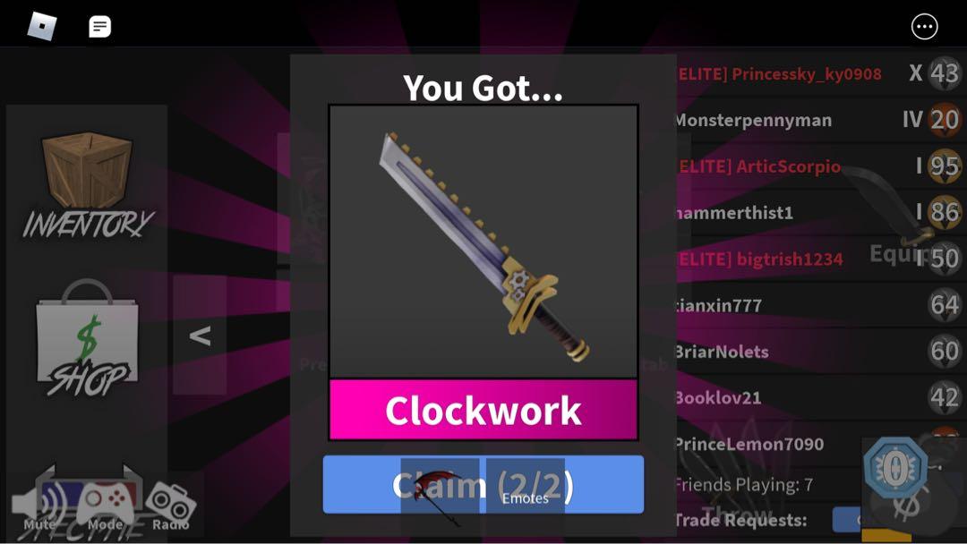 Roblox mm2, Video Gaming, Gaming Accessories, Game Gift Cards ...