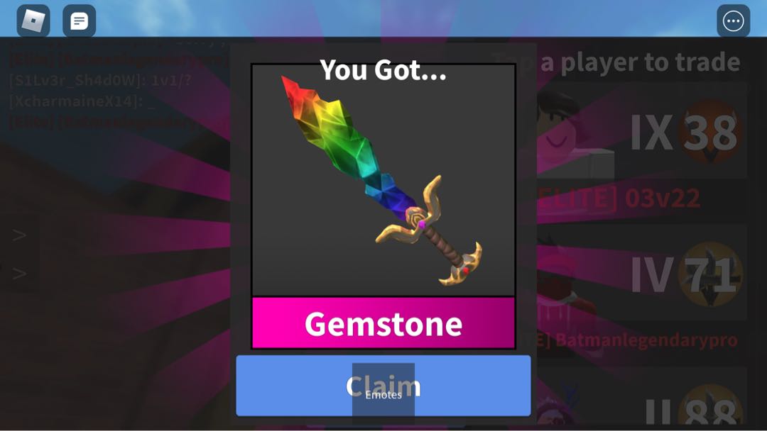 Roblox mm2, Video Gaming, Gaming Accessories, Game Gift Cards ...