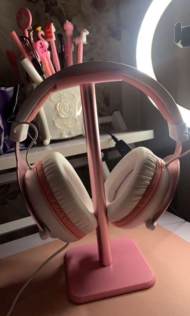 Sades MPower Pink Angel Edition Headset, Audio, Headphones & Headsets ...