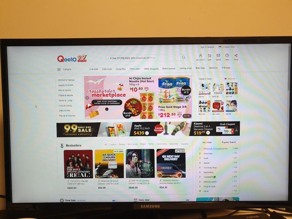 Samsung 24" Full HD, super slim monitor, Computers & Tech, Parts ...