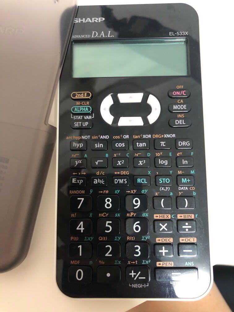 Sharp Calculator, Hobbies & Toys, Books & Magazines, Assessment Books ...