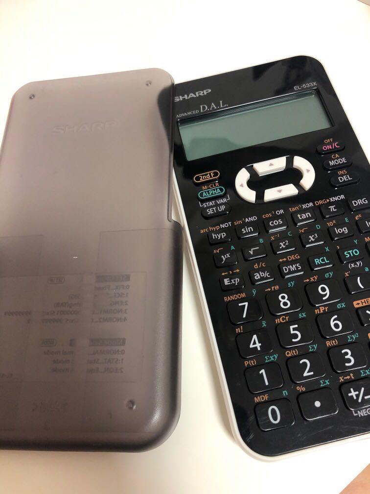 Sharp Calculator, Hobbies & Toys, Books & Magazines, Assessment Books ...