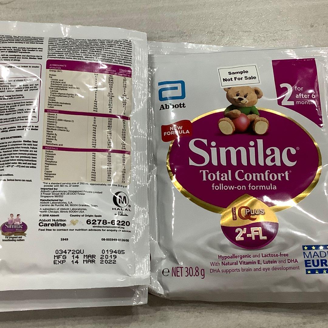 Similac Nestle Abbott Milk Powder Formula Sachets, Babies & Kids ...