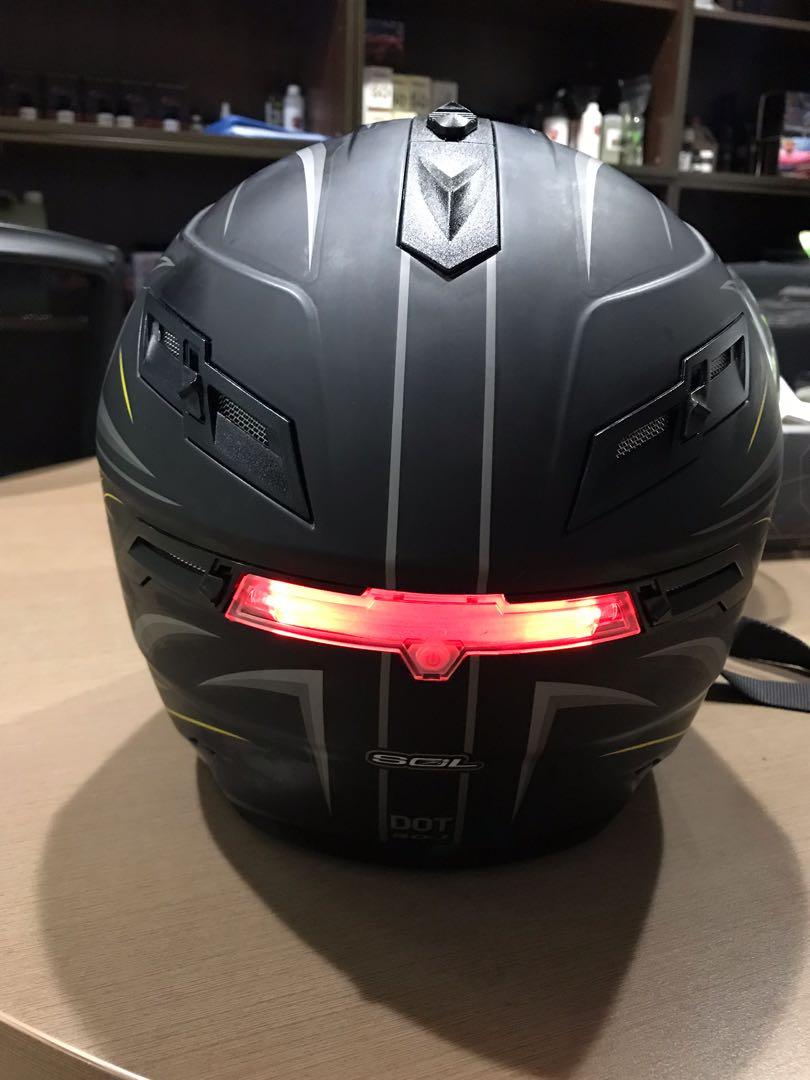 SOL helmet, Motorcycles, Motorcycle Apparel on Carousell