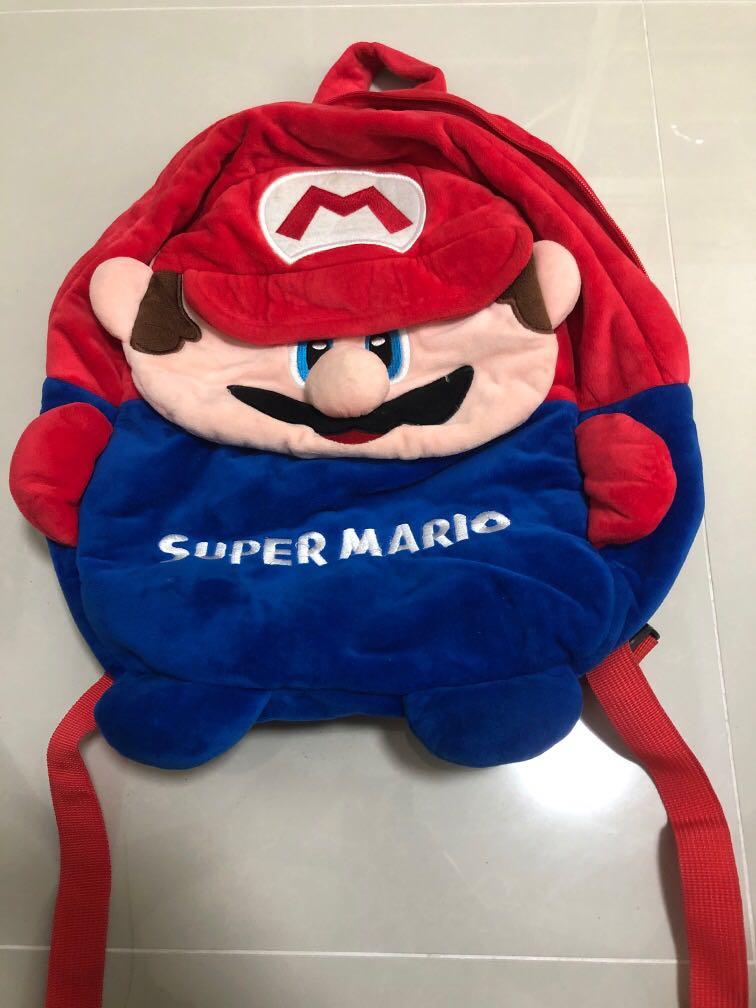 Super Mario Kids Backpack, Babies & Kids, Going Out, Diaper Bags ...