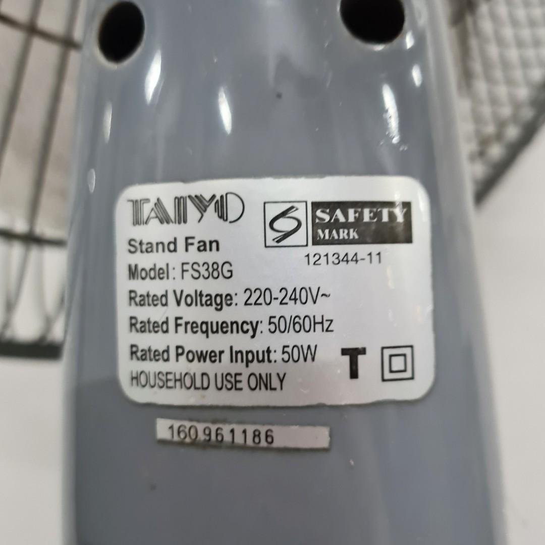 Taiyo Stand Fan, Furniture & Home Living, Lighting & Fans, Fans on ...