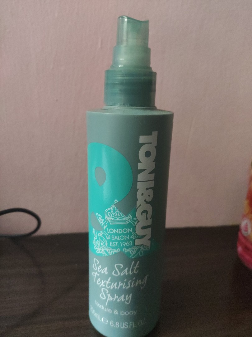 Toni & Guy Sea Salt Spray, Health & Beauty, Men's Grooming on Carousell