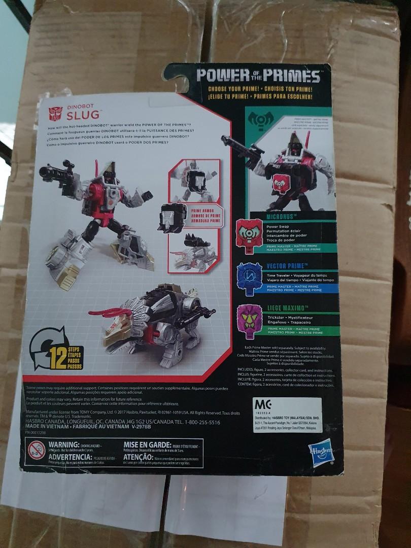 Transformers POTP Slug MOSC, Toys & Games, Bricks & Figurines on Carousell