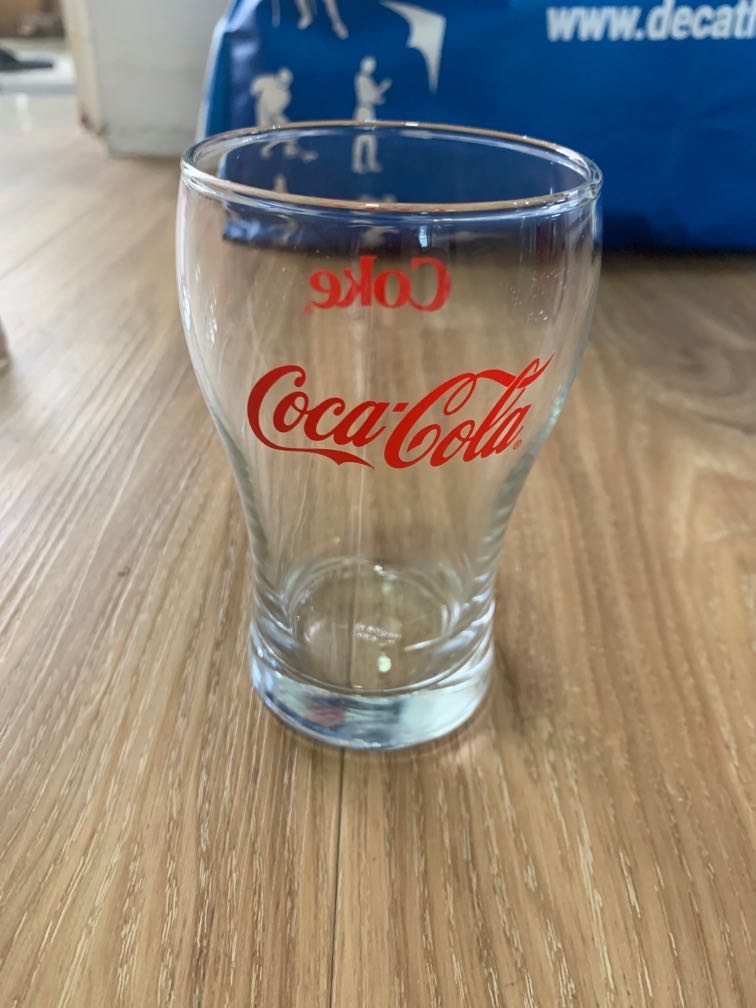 Vintage Coca-cola glass cups, Furniture & Home Living, Kitchenware ...