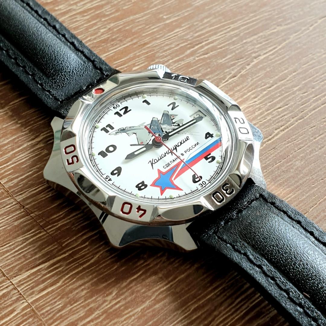 Vostok Komandirskie Military "Fighter Jet" Mechanical watch, not Seiko ...