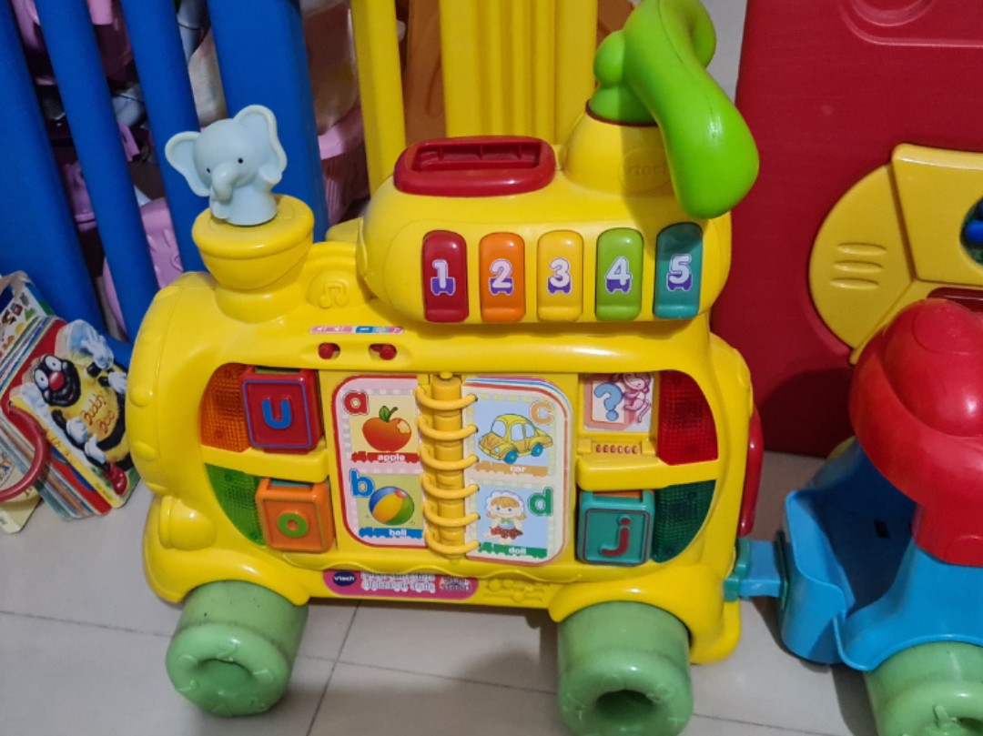 Vtech train walker, Babies & Kids, Infant Playtime on Carousell