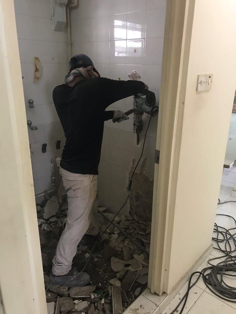 Wall, Hacking, Dismantling, Demolition ( HDB, Condo, Shop, Private ...