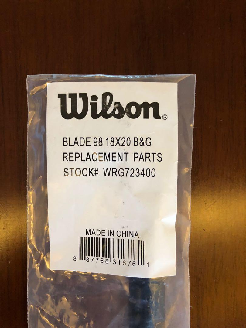 Wilson Blade 98 (18x20) Grommet 2015, Sports Equipment, Sports & Games ...