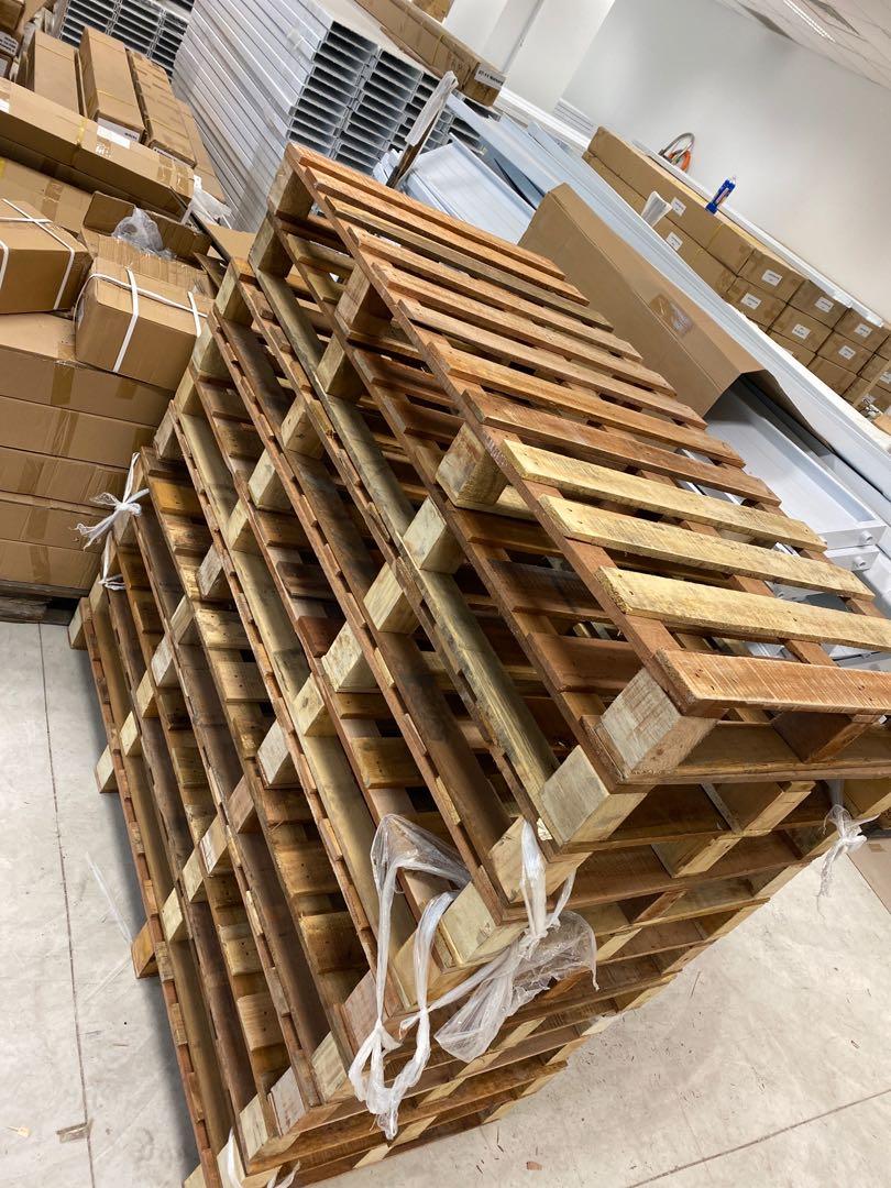 Free Wooden pallet (Long type), Everything Else on Carousell