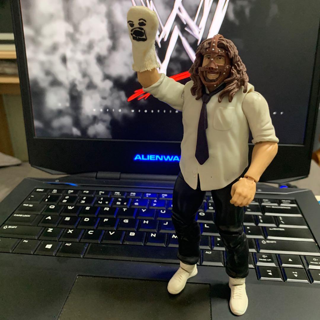 WWE Mankind, Hobbies & Toys, Toys & Games on Carousell