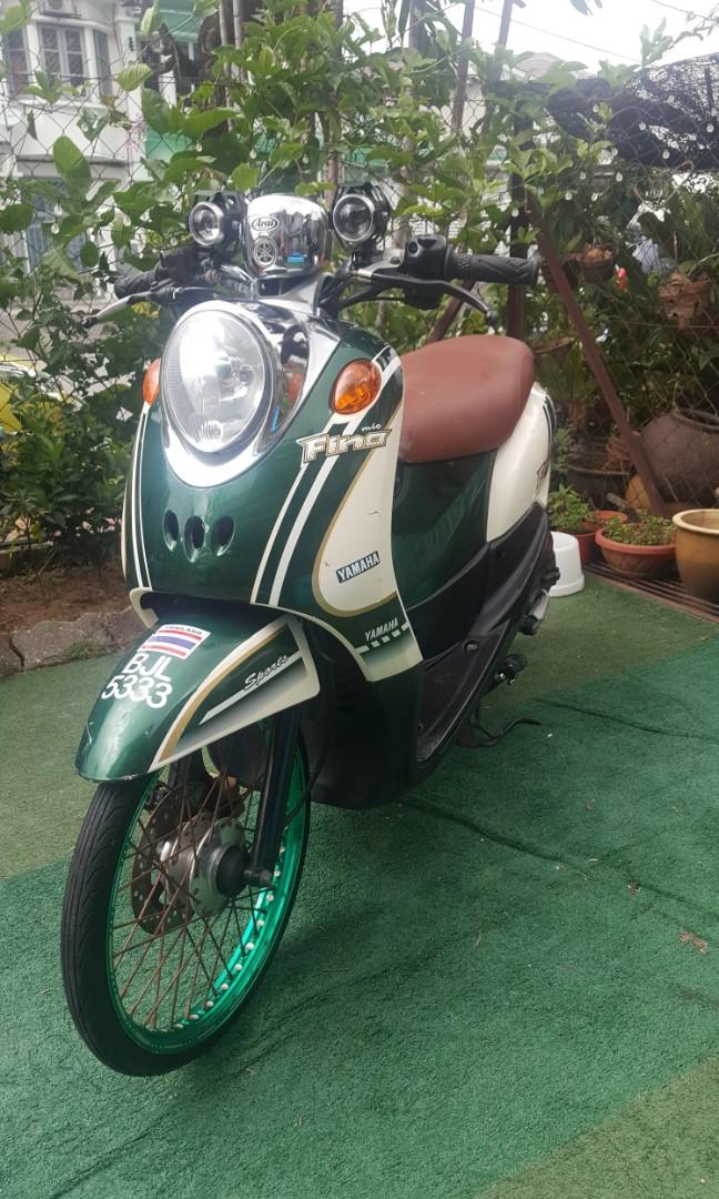 Yamaha ego fino, Motorbikes on Carousell