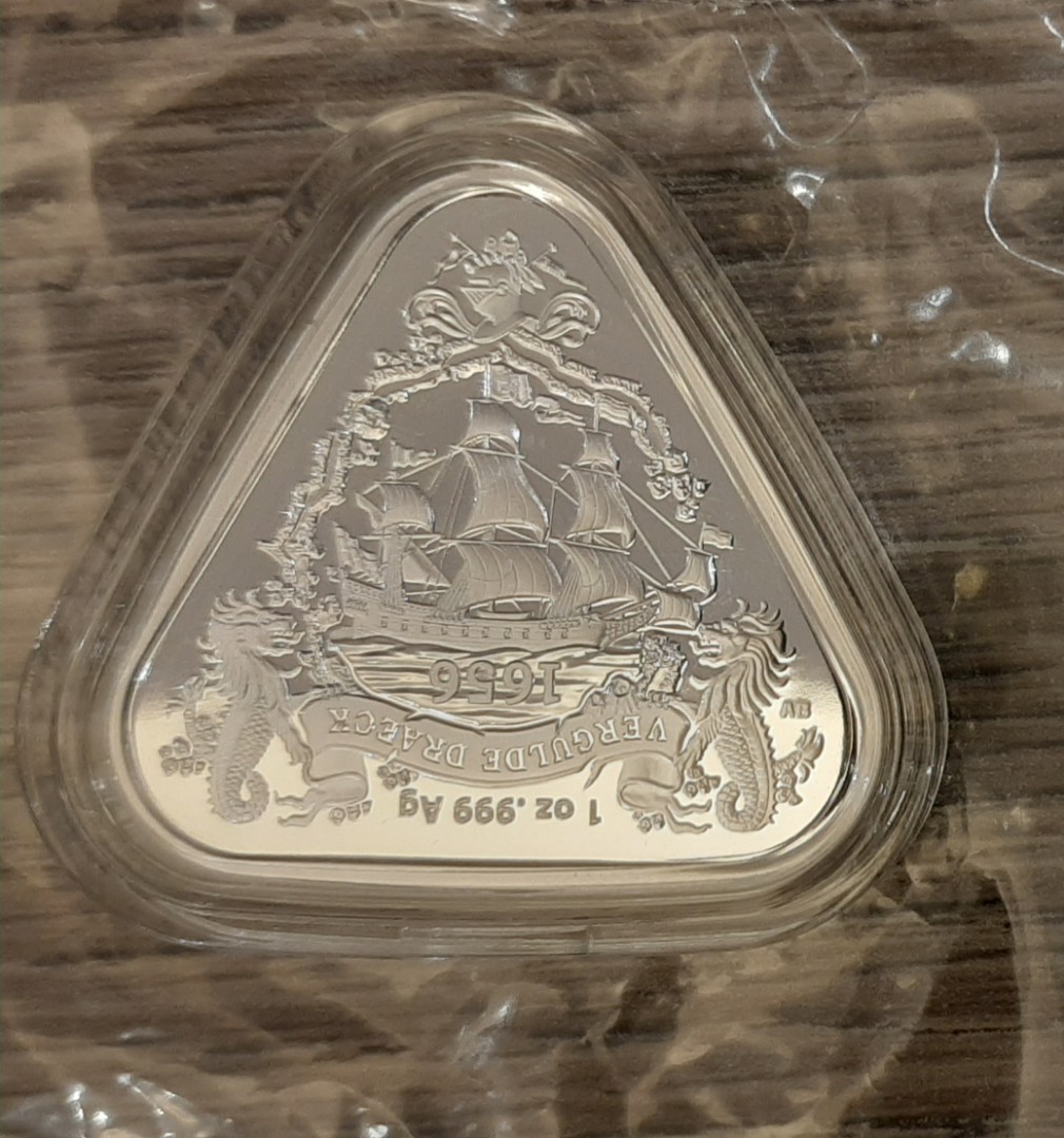 2019 1 OZ AUSTRALIAN SHIPWRECK SERIES - BATAVIA .999 SILVER COIN BU ...