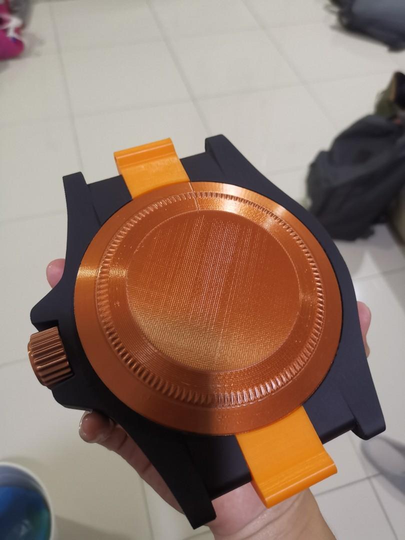 3D printed Rolex Submariner clock, Luxury, Watches on Carousell