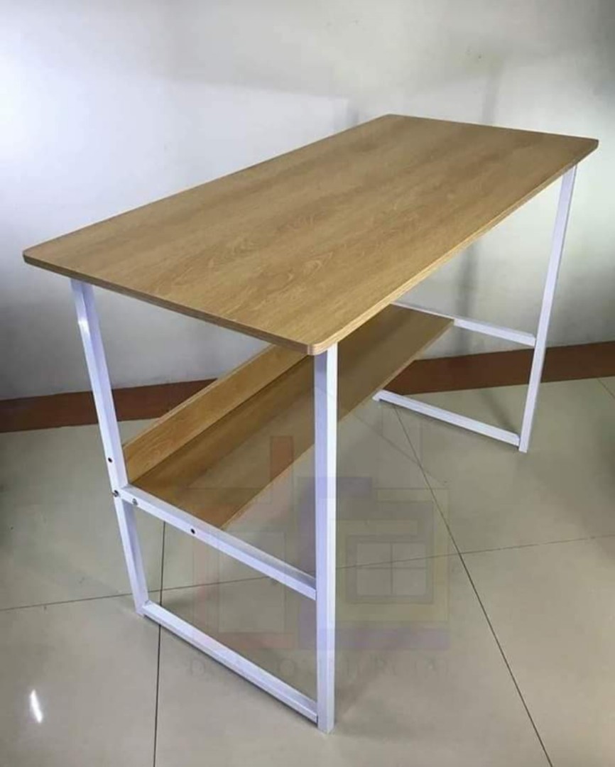 80*40*72cm Computer study work from home office table with bottom shelf ...