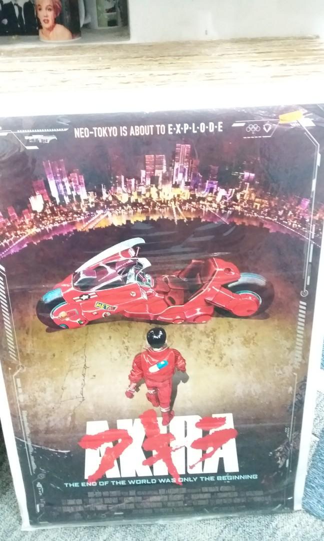 AKIRA POSTER, Furniture & Home Living, Home Decor, Wall Decor on Carousell