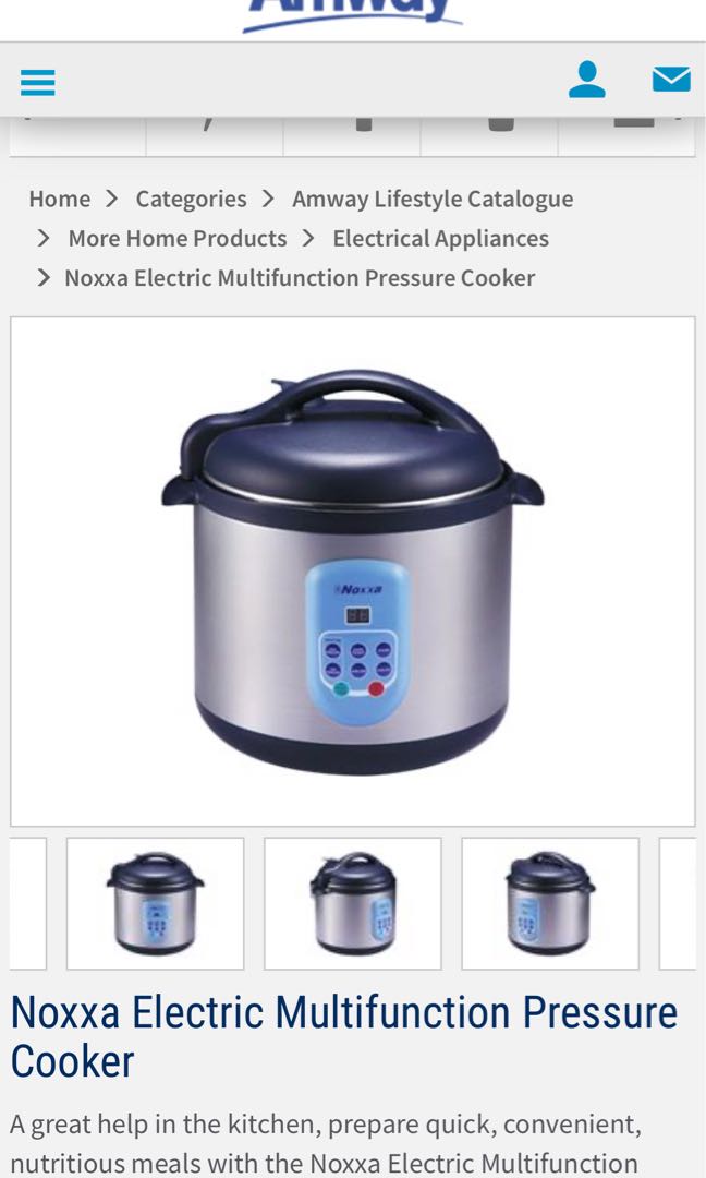 Amway Pressure cooker, TV & Home Appliances, Kitchen Appliances ...