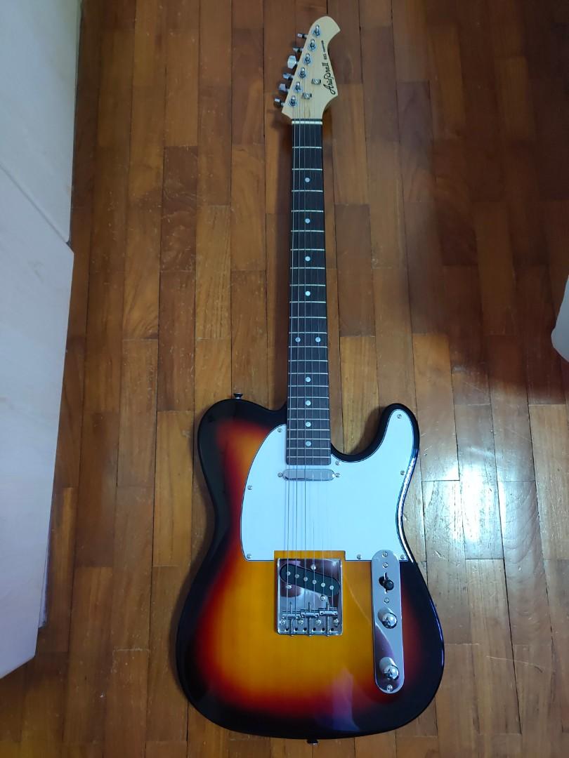 Aria Pro II telecaster electric guitar, Hobbies & Toys, Music & Media ...