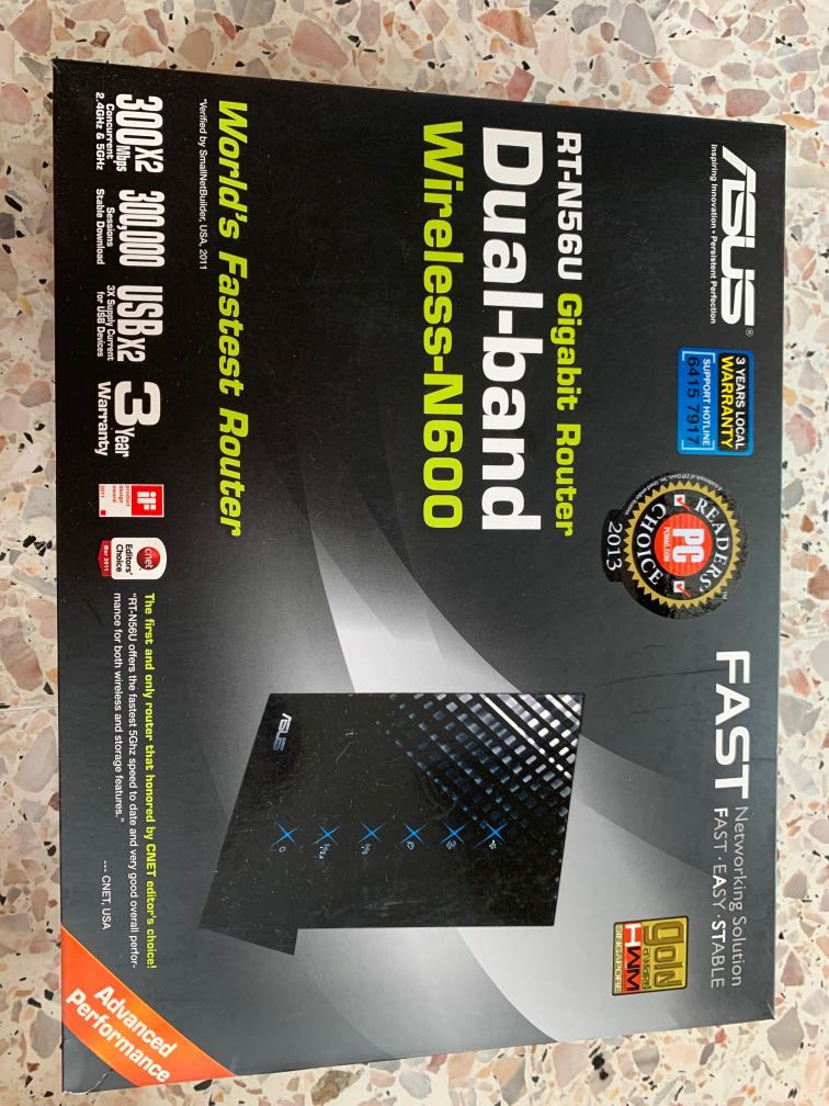 Asus Wireless N600 Router, Computers & Tech, Parts & Accessories ...