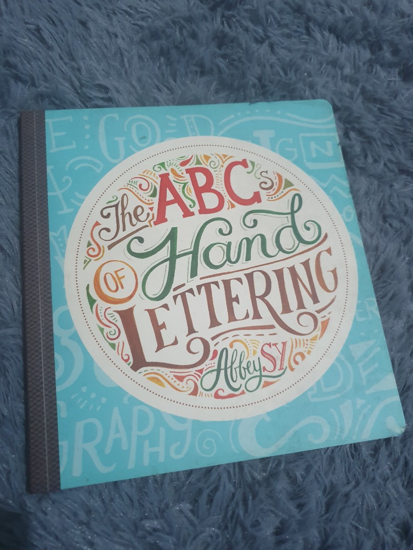 Book on Hand Lettering and Calligraphy, Hobbies & Toys, Books ...