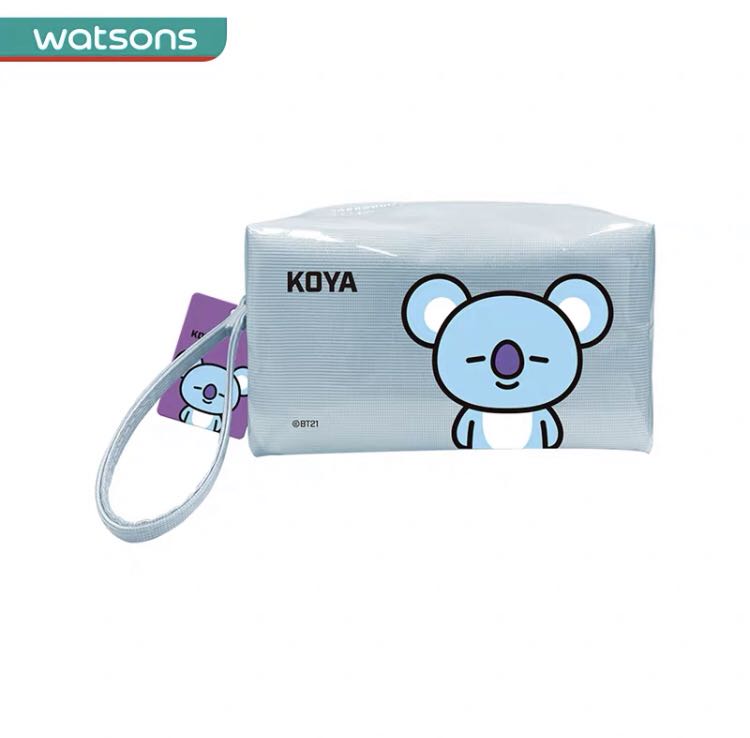 BT21 x Watsons Makeup pouch **pre-order, best price, genuine product ...