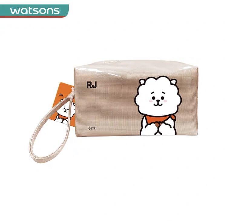 BT21 x Watsons Makeup pouch **pre-order, best price, genuine product ...