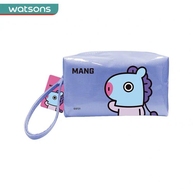 BT21 x Watsons Makeup pouch **pre-order, best price, genuine product ...