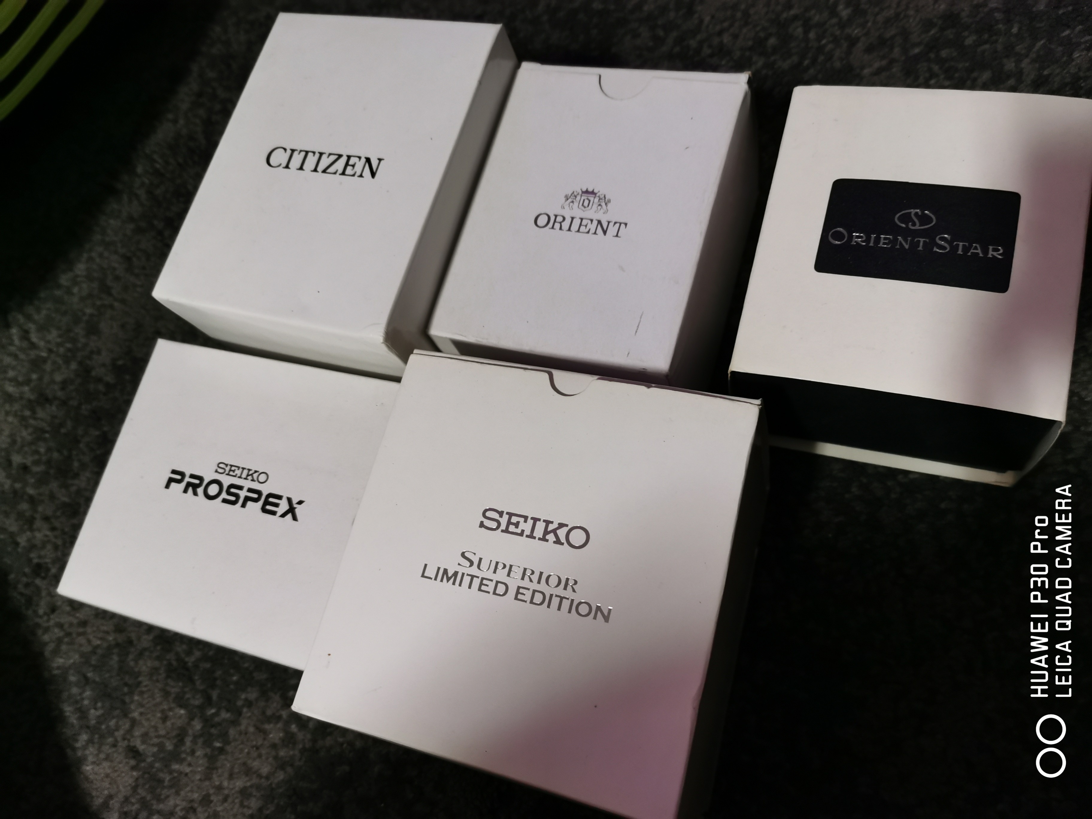 Citizen, Orient, Seiko watch boxes, Everything Else on Carousell