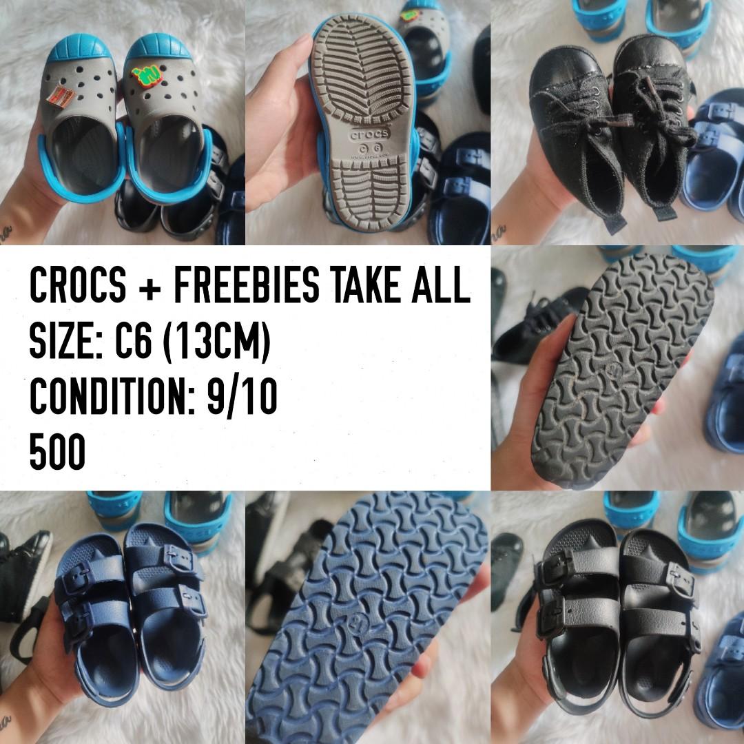 crocs plus freebies take all, Babies & Kids, Bathing & Changing, Other ...
