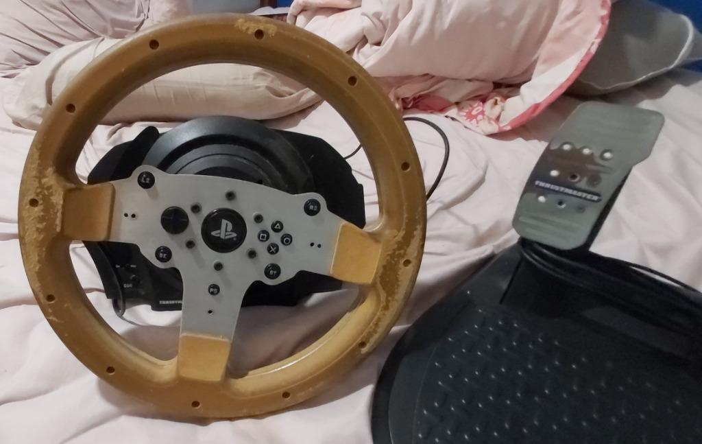 CUSTOM Thrustmaster T300 Force Feedback wheel, Electronics, Computer ...