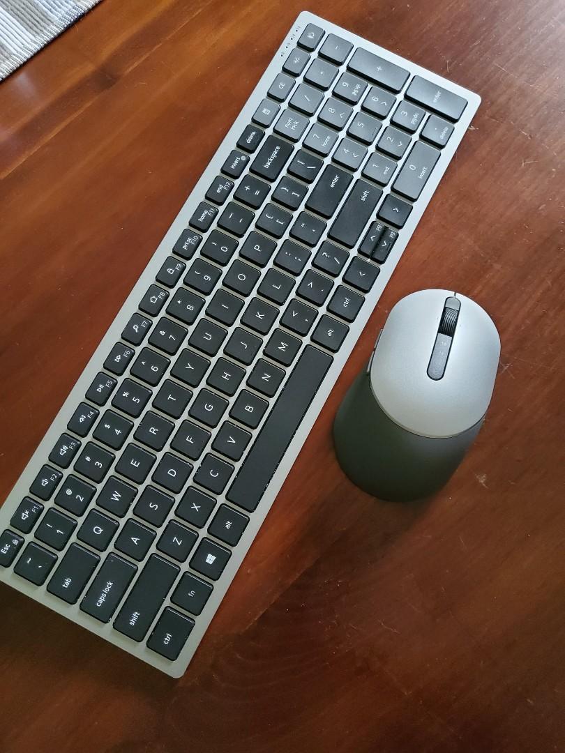 Dell multi device keyboard and mouse, Computers & Tech, Parts ...