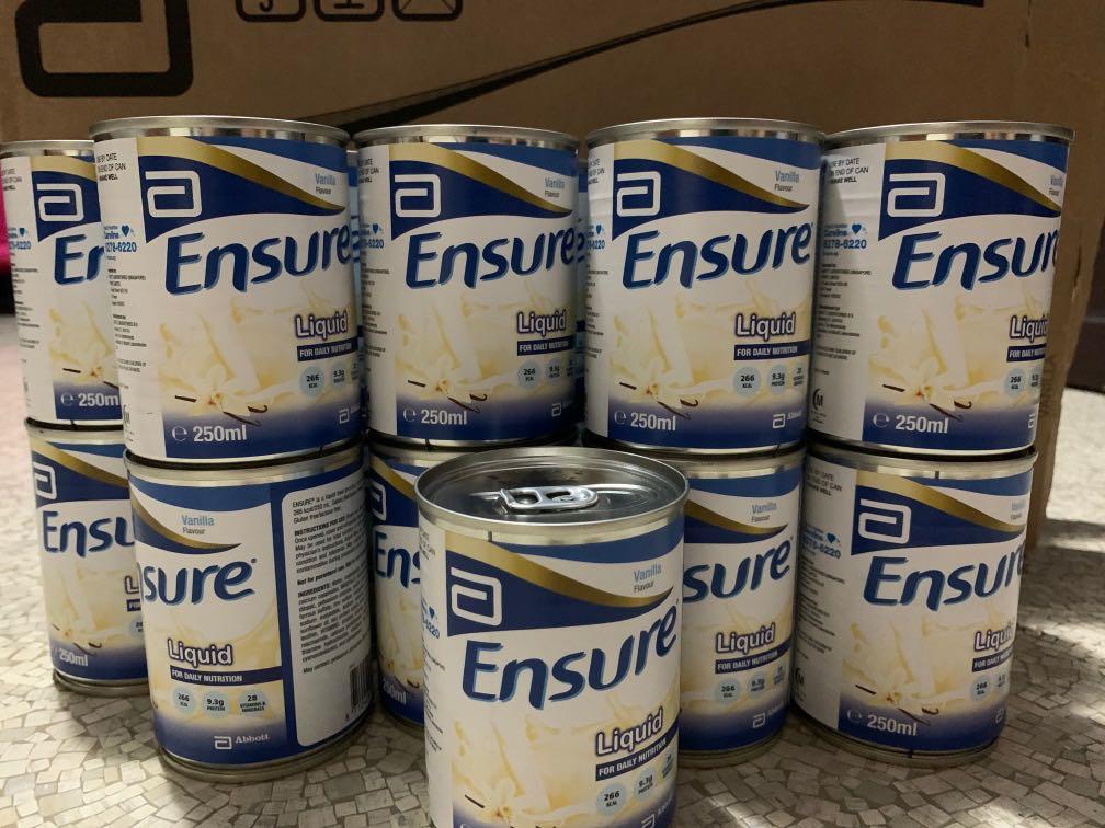 Ensure Liquid Vanillia (19 cans), Health & Nutrition, Health ...